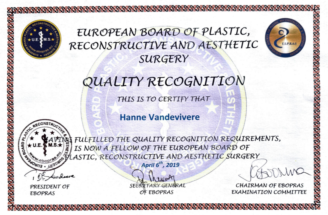 Dr. Hanne Vandevivere | Orthoclinic - Orthopedie Brugge