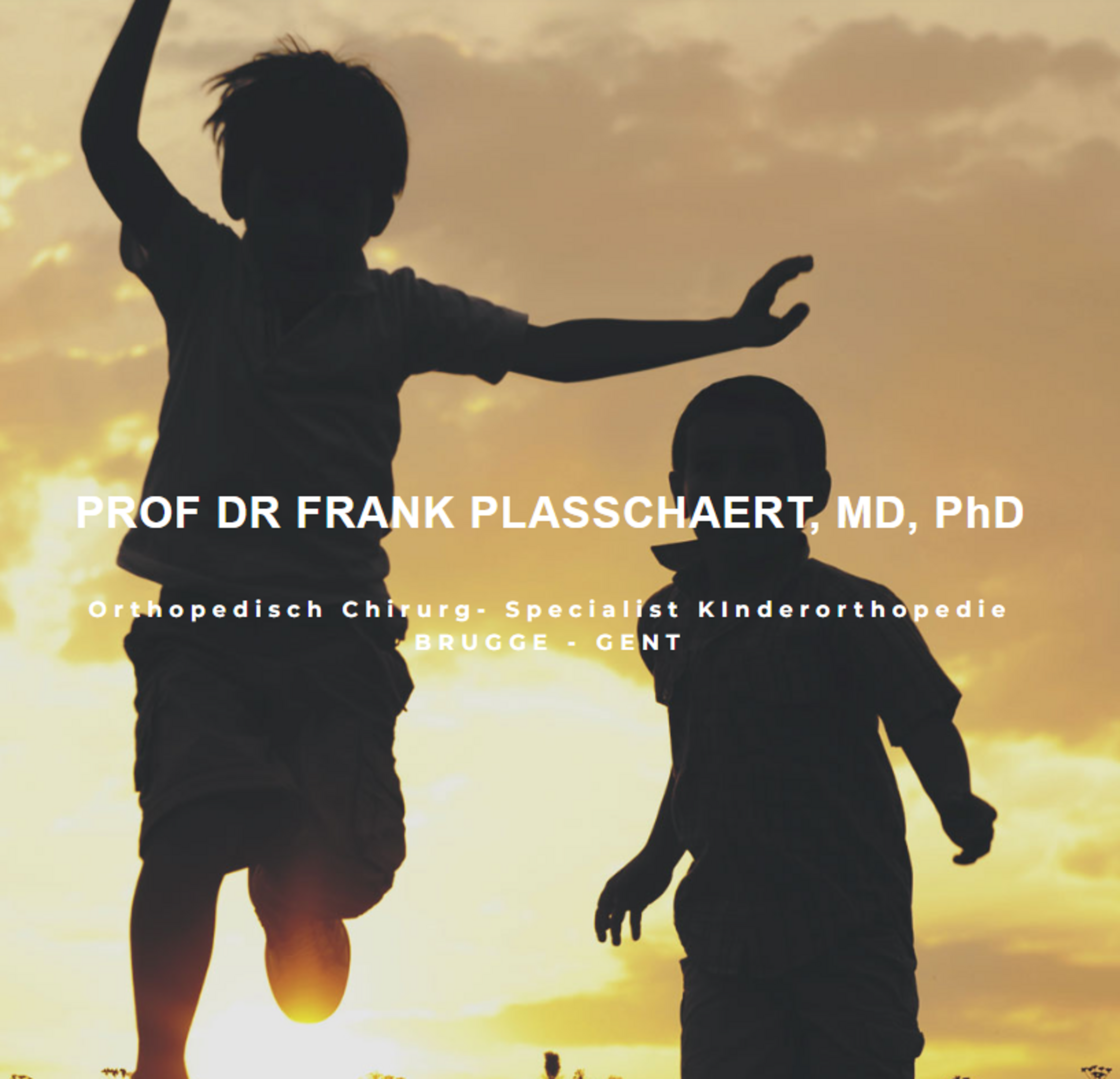 Prof. Dr. Frank Plasschaert | Orthoclinic - Orthopedie Brugge